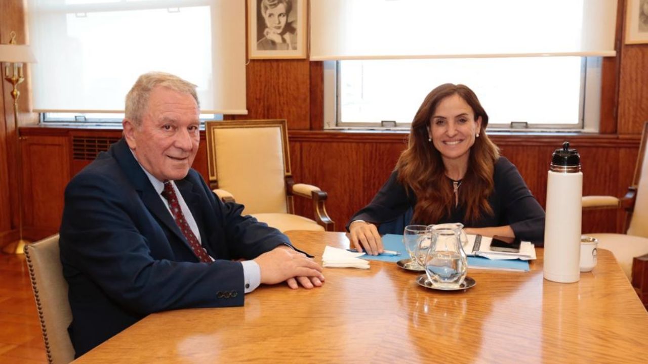 El vicegobernador Dusso se reunió con Toloza Paz y embajadores ...