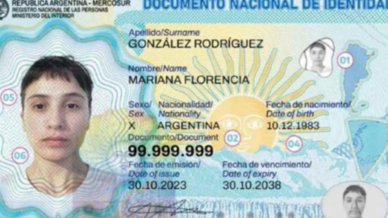 El Gobierno lanzó el nuevo DNI electrónico con chip y código QR ...